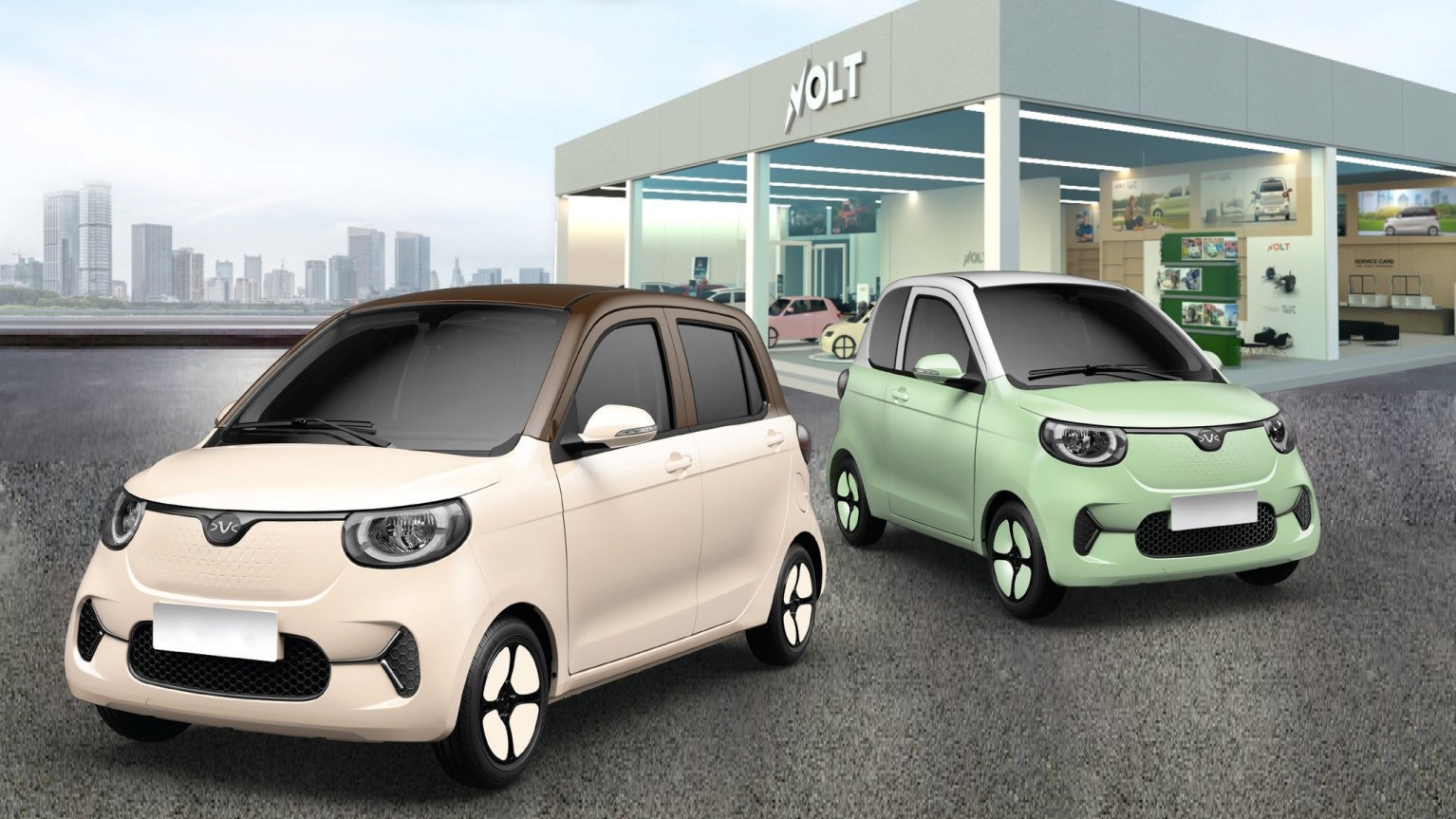 VOLT City EV รถไฟฟ้า 100% คันจิ๋วจากจีน ราคาเบาๆ 325,000 - 415,000 บาท ...