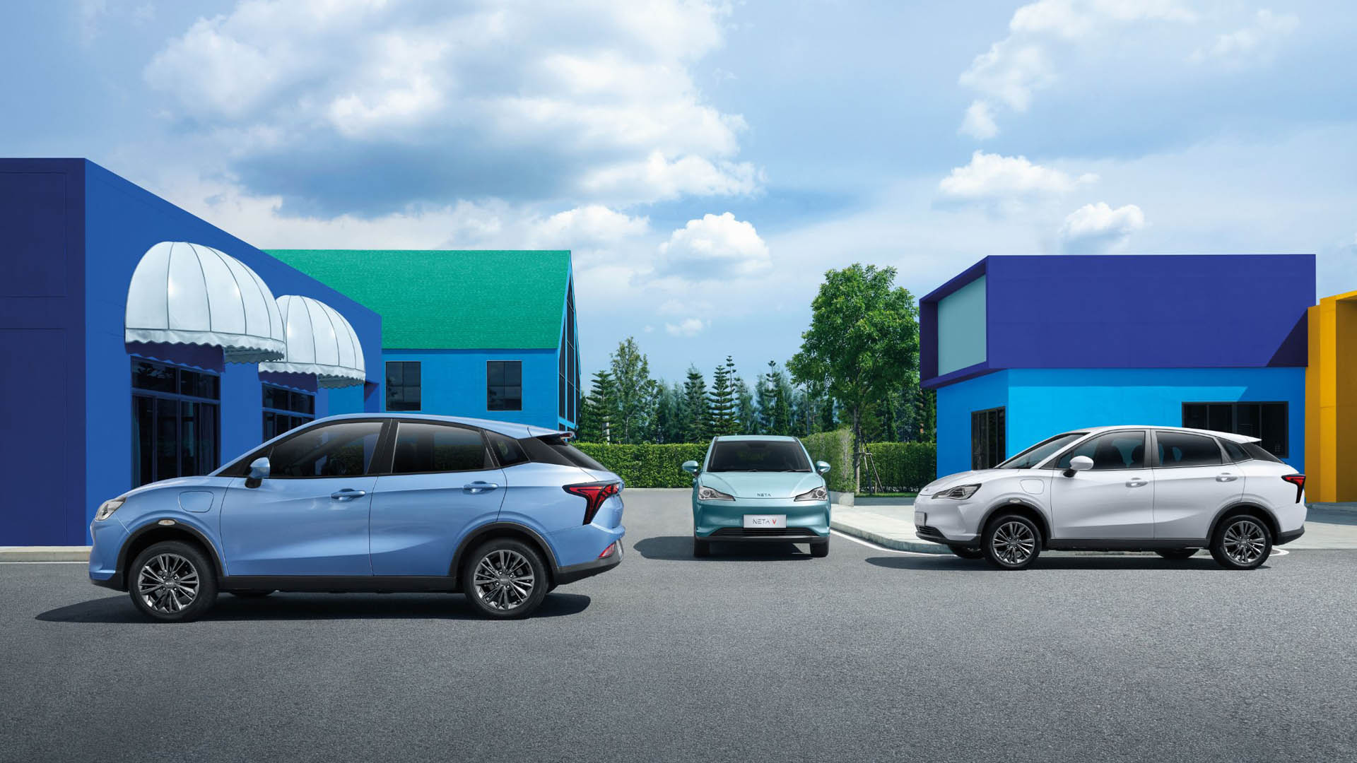 NETA V รถพลังงานไฟฟ้า 100% สไตล์ City Car ชาร์จแบตเตอรี่เต็มใน 30 นาที ...