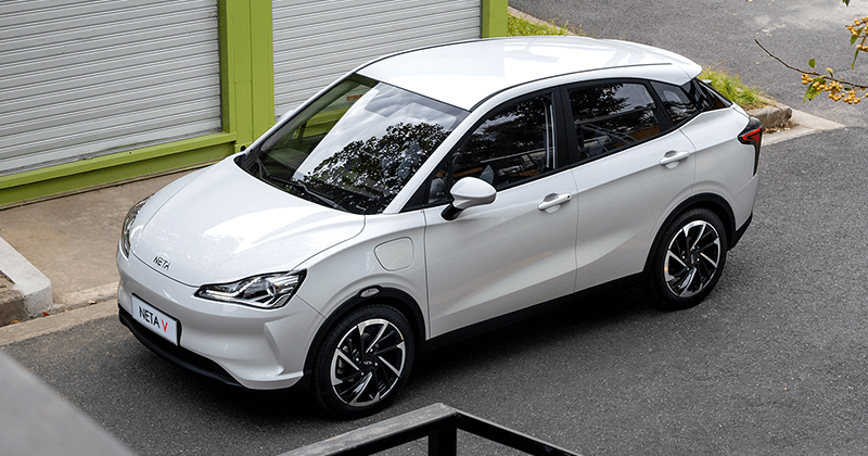 NETA V เปิดราคา 549,000 บาท รถไฟฟ้า 100% วิ่งไกล 384 กม. โฮซอนผนึกปตท. ...