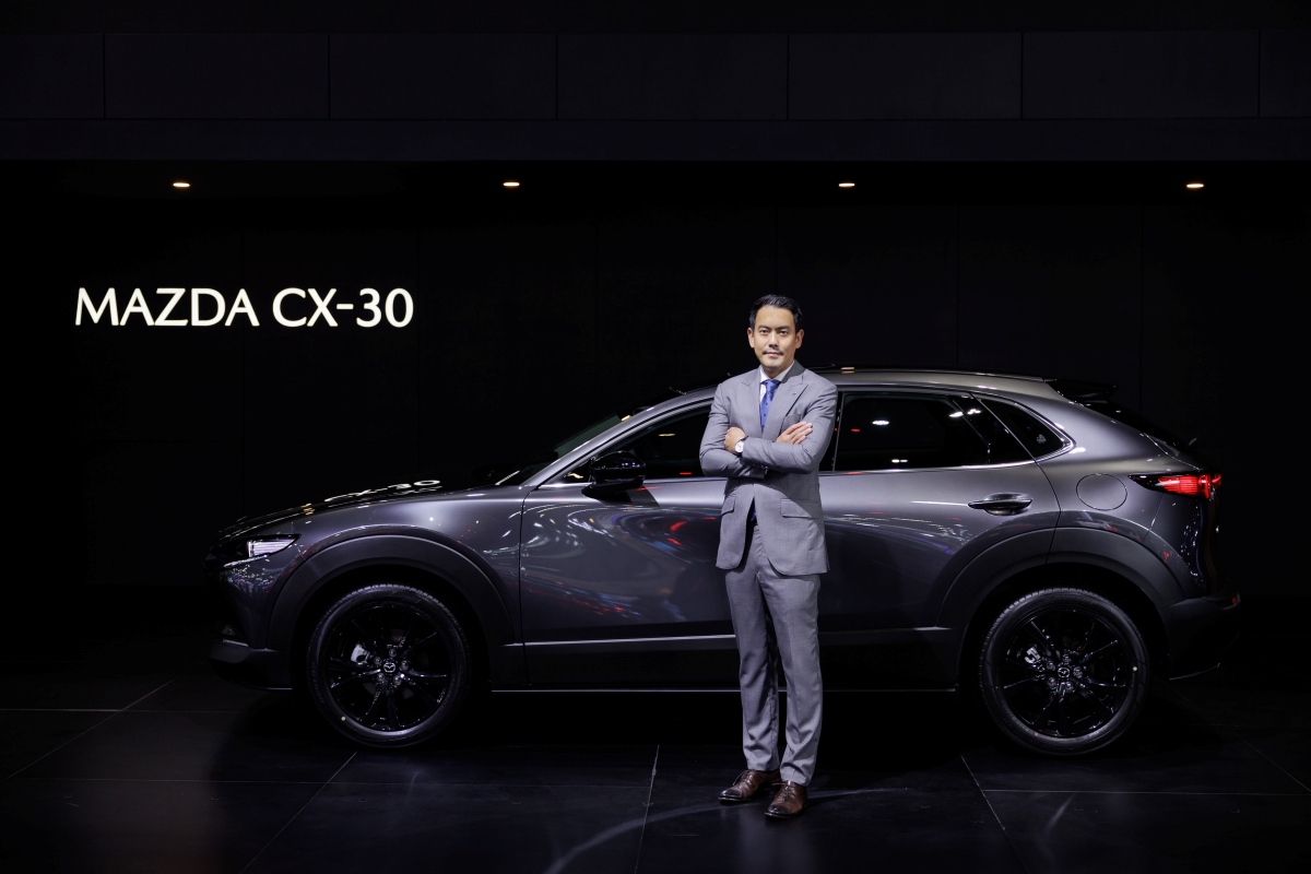 เผยโฉมครั้งแรก CX-30 Carbon Edition สีเทา แมชชีน เกรย์ รับประกัน 5 ปี ...