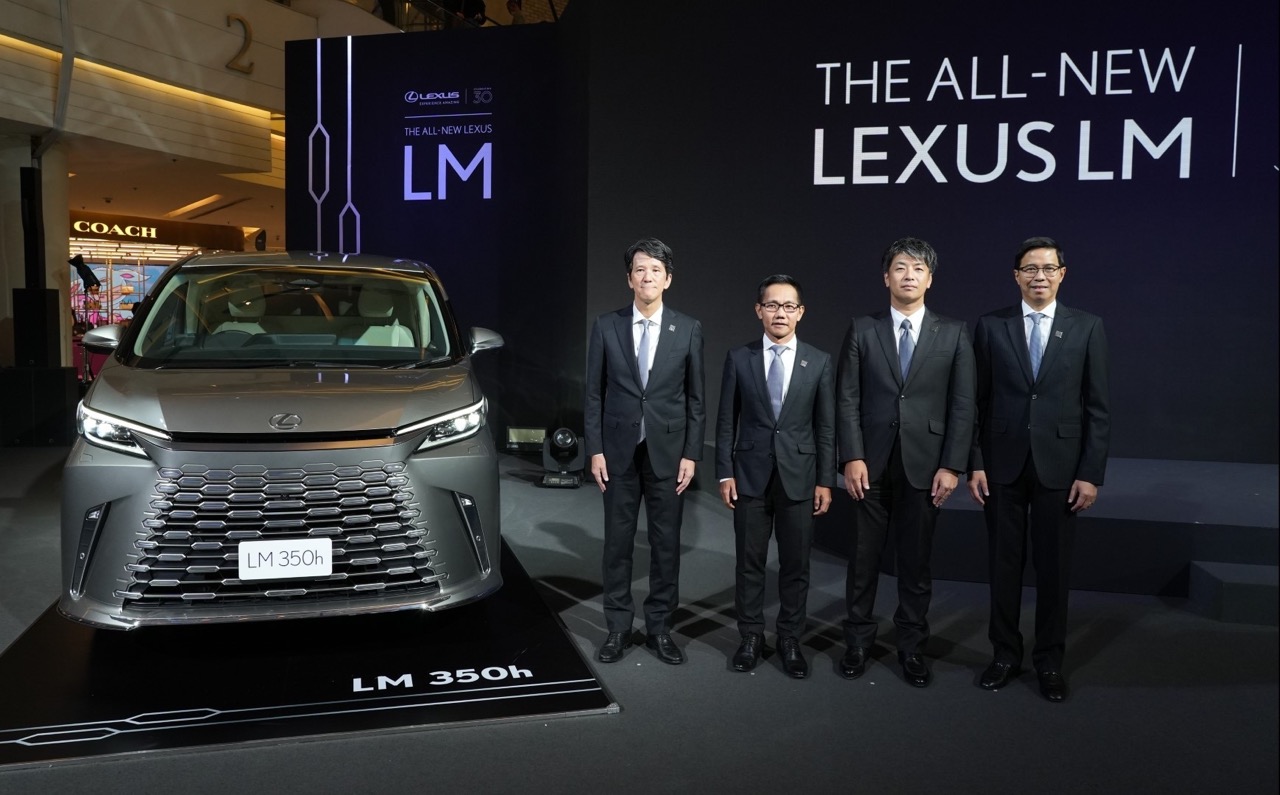All-New LEXUS LM รถยนต์ไฟฟ้า Luxury Mini Van เปิดตัวอย่างเป็นทางการ ...
