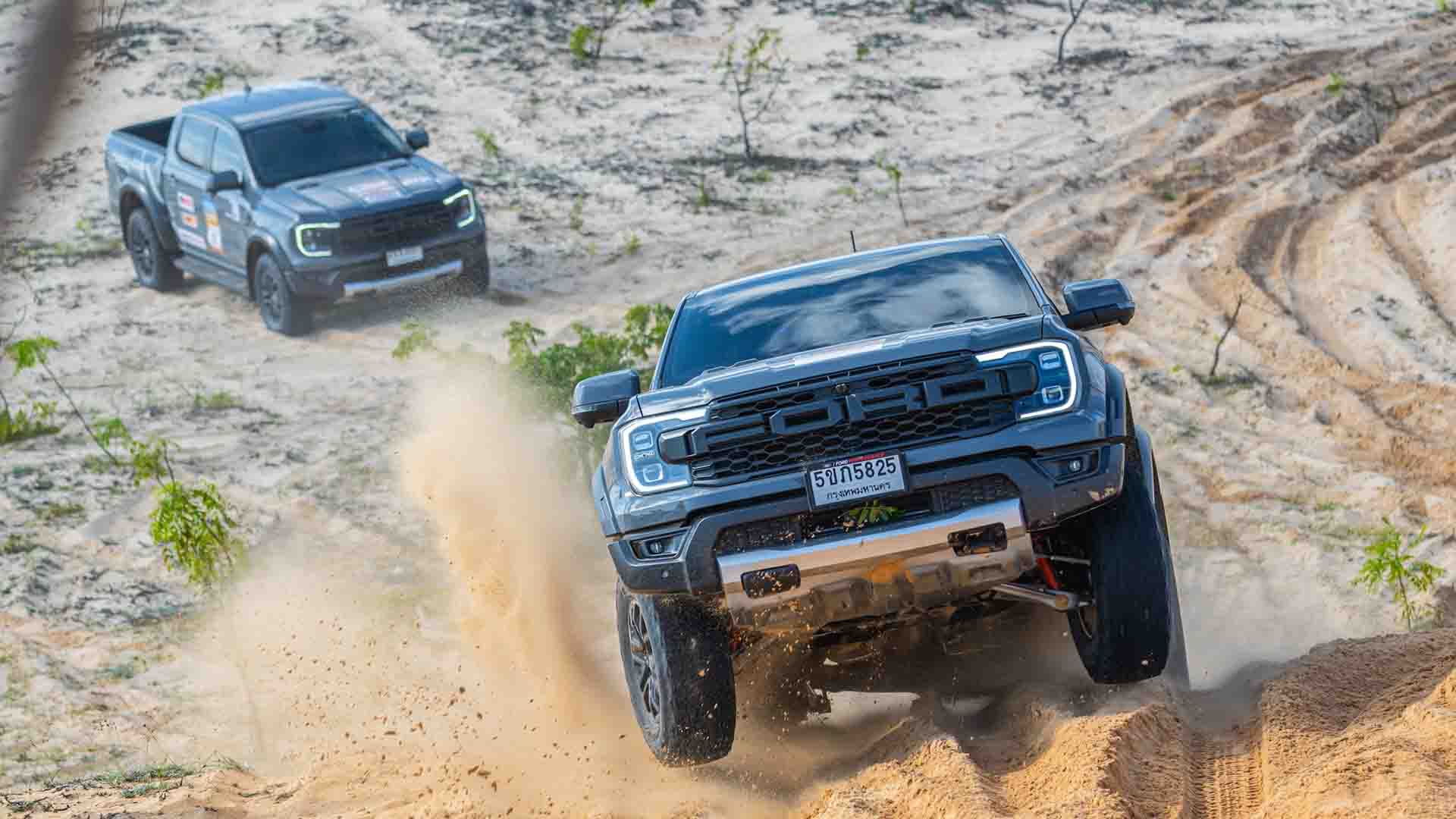 FORD RANGER RAPTOR พิชิตเส้นทางสุดท้าทาย ไทย-ลาว-เวียดนาม ในทริป‘The ...