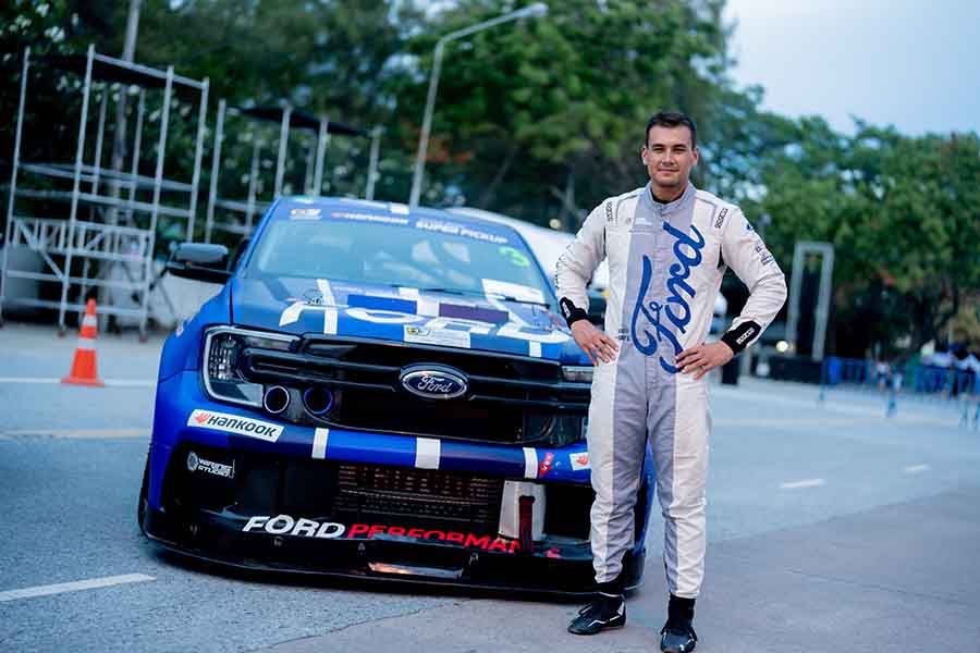 FORD RANGER ระเบิดความแรง เตรียมลุยสนามทางเรียบใน THAILAND SUPER SERIES 2025 - carwizard