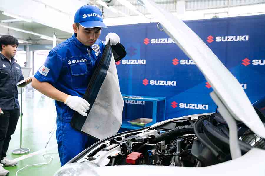 SUZUKI จัดแข่งขัน SUZUKI SERVICE SKILL COMPETITION - carwizard