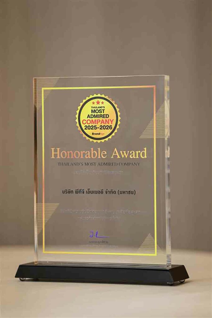 PTG คว้ารางวัลเกียรติยศ 2025-2026 Thailand’s Most Admired Company ...